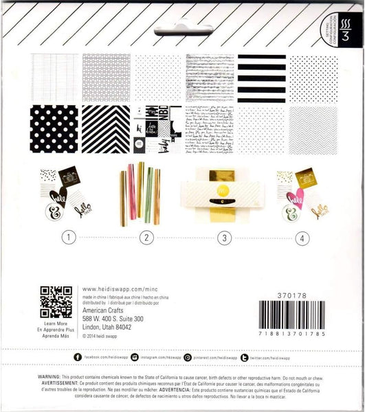 Minc Signature 6x6 Paper Pads by Heidi Swapp – ItsyBitsyHaven