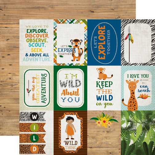 Echo Park Jungle Safari Collection Kit – ItsyBitsyHaven