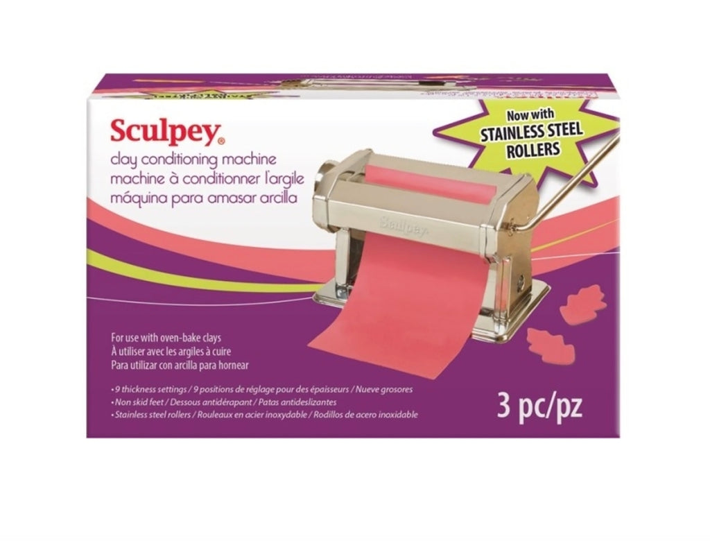 Sculpey® Clay Conditioning Machine Polymer Clay Tool – ItsyBitsyHaven